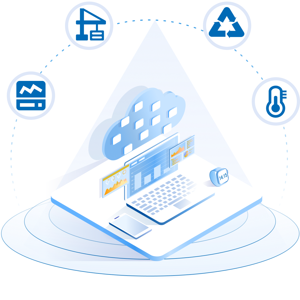IOT Data Collection and Monitoring System - LinkedData Smart Factory Platform