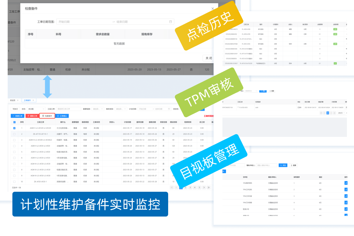 全员生产维护系统Digital TPM-零可达智能工厂平台